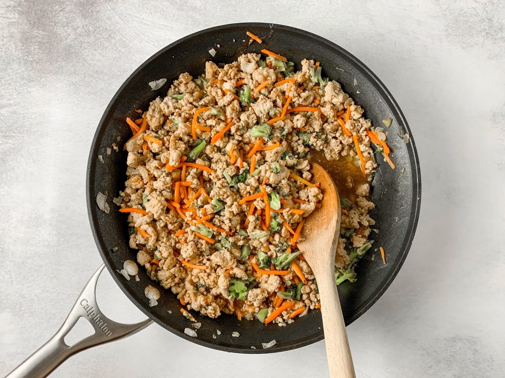 Ground Turkey Teriyaki Bowls - The Breadless Brunette