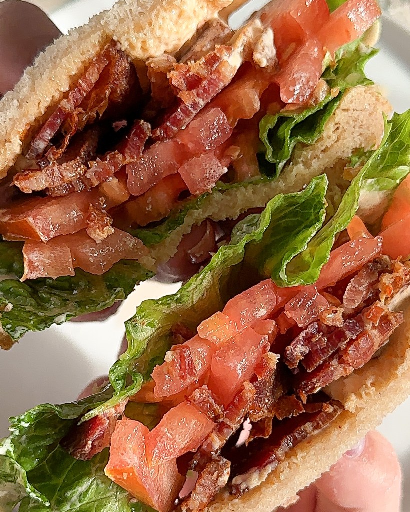 Gluten-Free BLT Sandwich - The Breadless Brunette