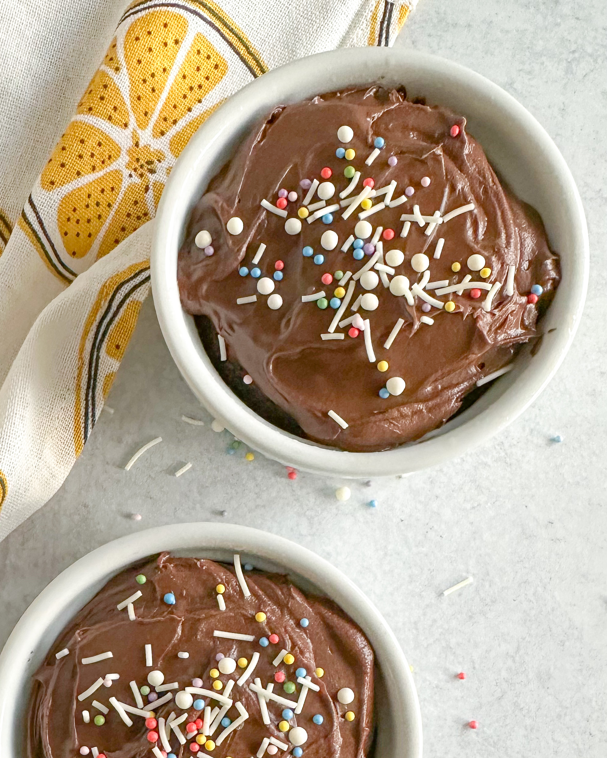 Gluten-free Chocolate cake for two - The Breadless Brunette